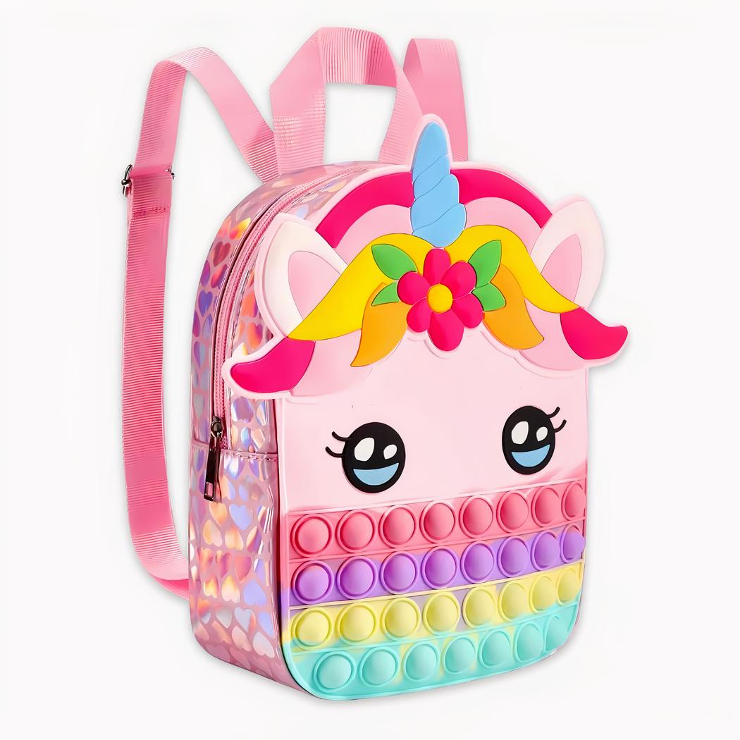 Sac à dos licorne avec Pop it - Sac a dos Passion